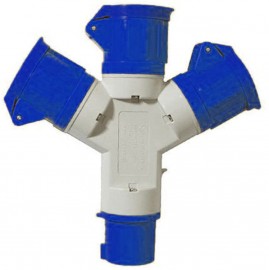 240v 3 Way Splitter (16a)